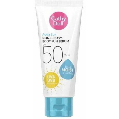 Солнцезащитный крем для тела Cathy Doll Aqua Sun Non Greasy Body Sun Serum SPF50 PA +++ 50 ml.