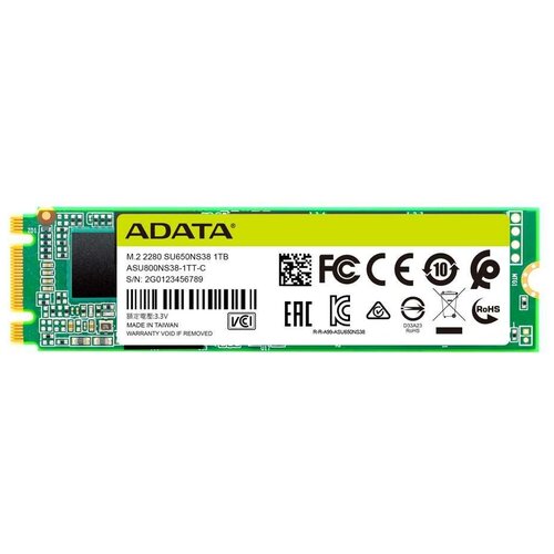 Твердотельный накопитель ADATA Ultimate 1 ТБ SATA ASU650NS38-1TT-C