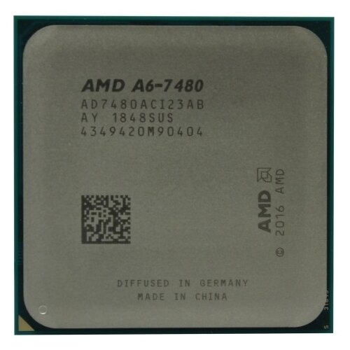 Процессор AMD A6-7480 FM2+,  2 x 3500 МГц, OEM