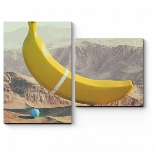 Модульная картина Гигантский банан40x30