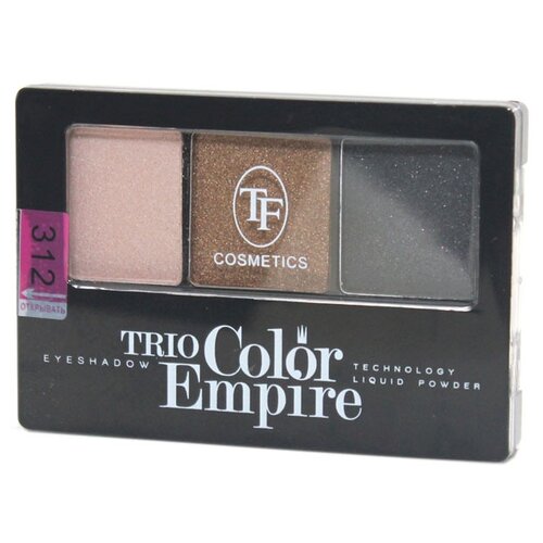 TF Cosmetics Палетка теней Trio Color Empire, 11 г