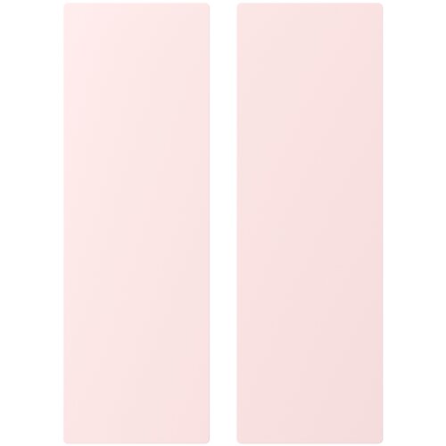 Дверца ИКЕА СМОСТАД 30 x 90 см для шкафа, 2 шт., 2 шт., бледно-розовый