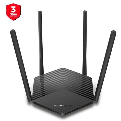 Двухдиапазонный Wi-Fi роутер Mercusys MR60X AX1500