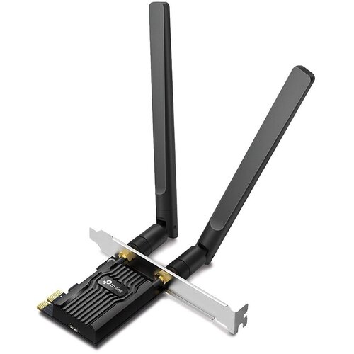 Сетевой адаптер WiFi + Bluetooth TP-Link Archer TX20E AX1800 PCI Express (ант. внеш. съем) 2ант.