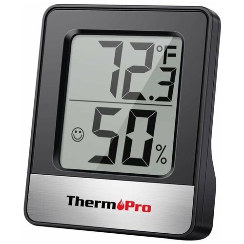 Термометр гигрометр цифровой ThermoPro TP49, черный