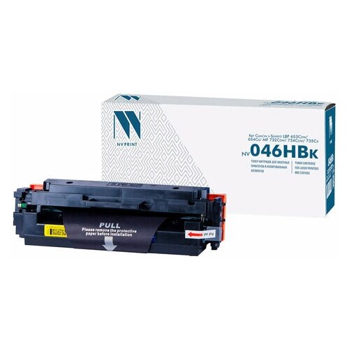 Картридж лазерный NV PRINT (NV-046HB) для CANON LBP653Cdw/654Cx/MF732Cdw черный, 1 шт