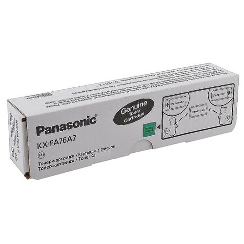 Картридж Panasonic KX-FA76A7, 2000 стр, черный