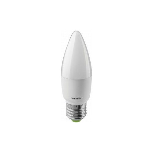 Светодиодная LED лампа онлайт свеча C37 E27 10W(700lm)2700K2K118х38OLL-C37-10-230-2.7K-E27 61959 (упаковка 18 штук)