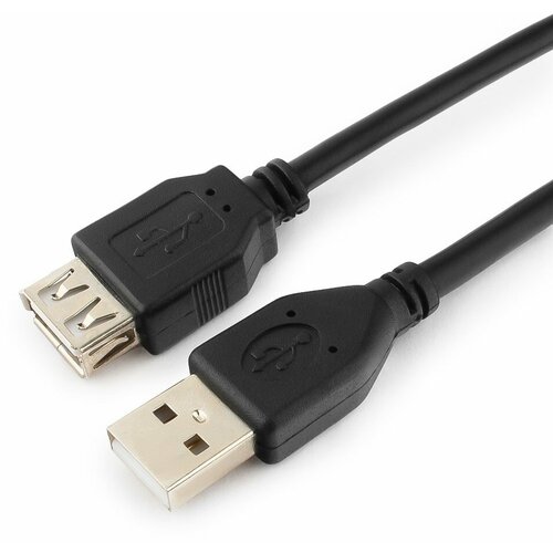 Удлинитель Cablexpert USB - USB (CCF2-USB2-AMAF-15), 4.5 м, черный
