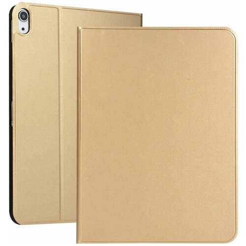 Чехол для планшета Apple iPad 10 10.9 дюйма (2022) - A2696, A2757, A2777, кожаный, трансформируется в подставку (золотой)