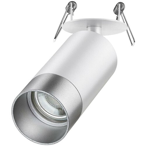 Встраиваемый светильник Novotech Slim 370874, GU10, 9Вт, кол-во ламп:1шт, Белый