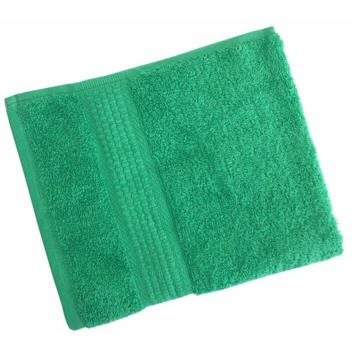 Махровое гладкокрашеное полотенце 70*140 см 460 г/м2 (Ярко-зеленый)