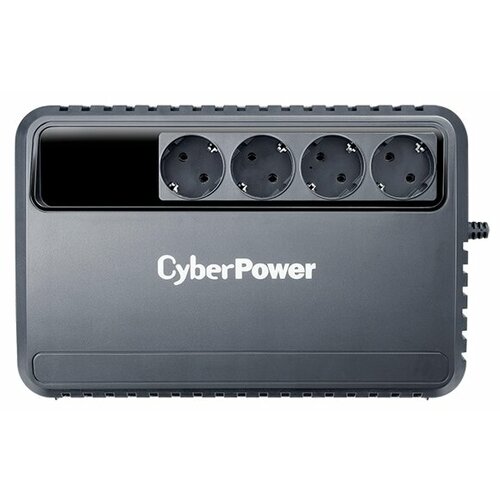 Интерактивный ИБП CyberPower BU1000E черный 600 Вт