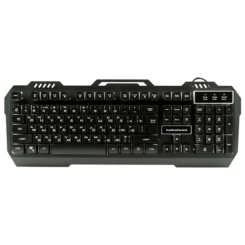Клавиатура NAKATOMI KG-35U Black USB black