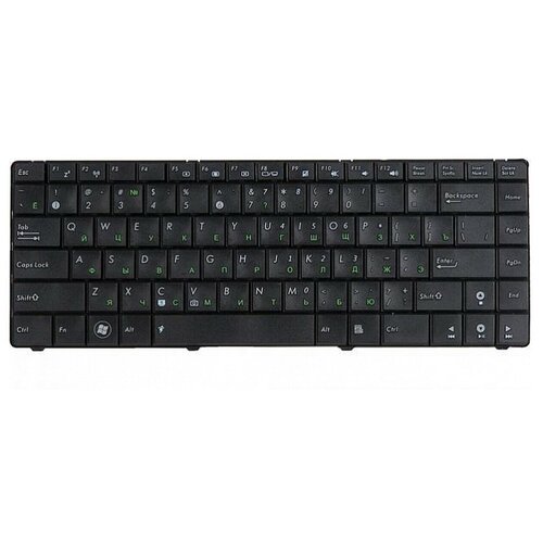 Клавиатура для Asus K40 K40E K40IN K40IJ K40AB p/n: 04GNQW1KUS00-1, V090462AS1, 55JM0005