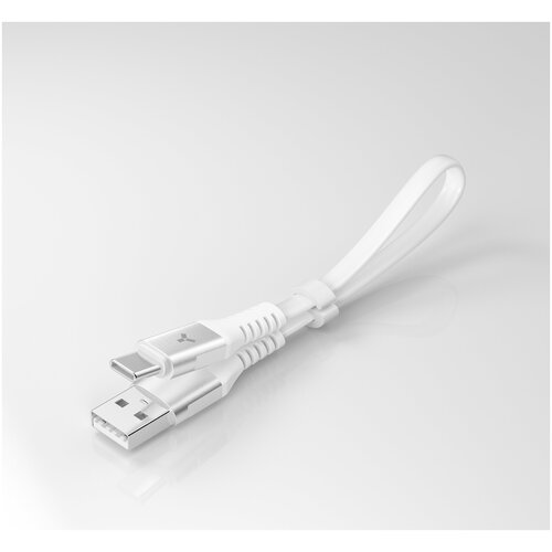 Кабель для быстрой зарядки Accesstyle USB Type-A - USB Type-C для смартфонов, планшетов, ноутбуков, белый