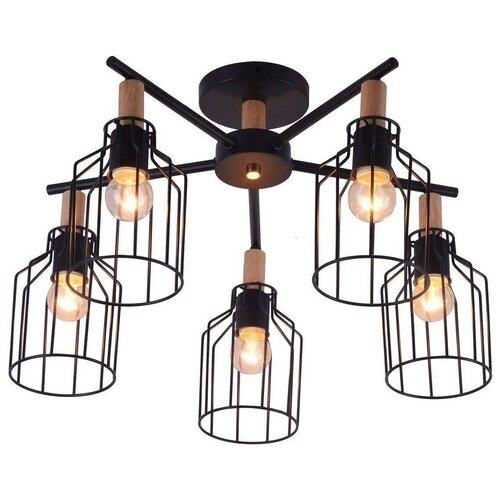 Потолочная люстра Escada 469/5PL Black
