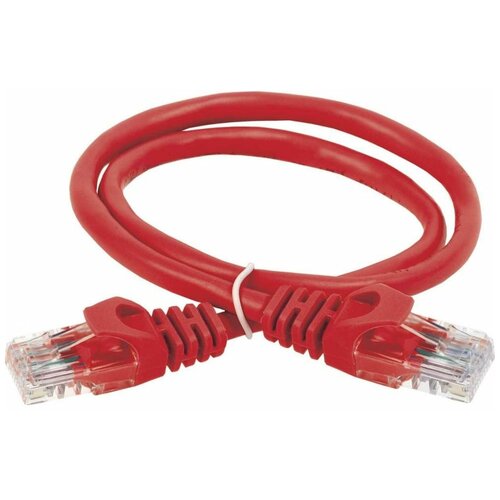 ITK PC04-C5EU-5M Коммутационный шнур (патч-корд), кат.5Е UTP, 5м, красный