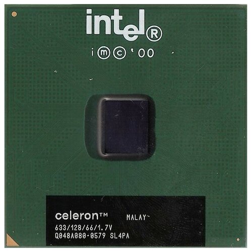 Процессор Intel Celeron 633MHz S370,  1 x 633 МГц, OEM