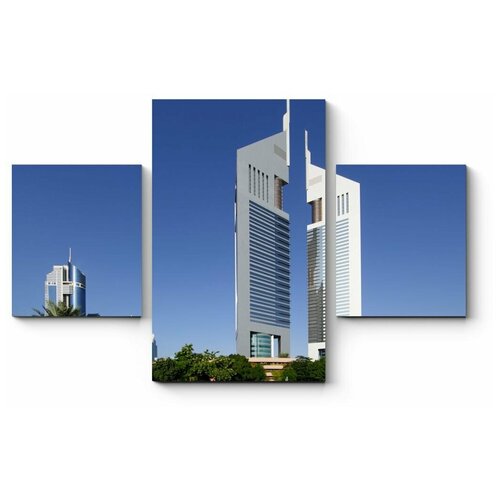 Модульная картина Роскошный отель в Дубае100x65