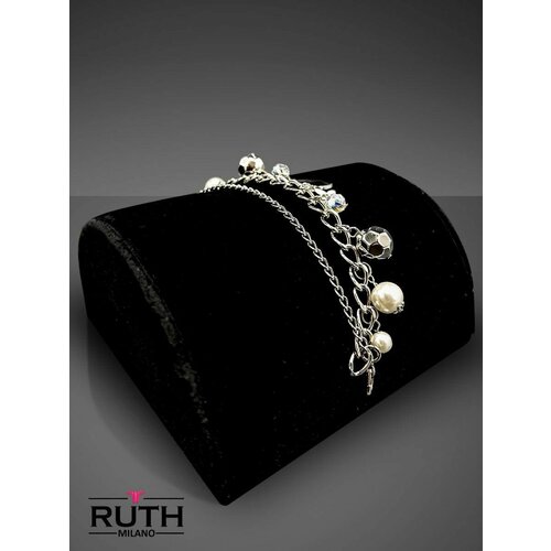Браслет RUTH MILANO, искусственный камень, серебряный