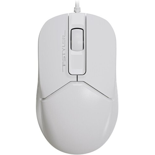 Комплект 4 штук, Мышь компьютерная A4Tech Fstyler (FM12 WHITE) оптическая 1200dpi/3but