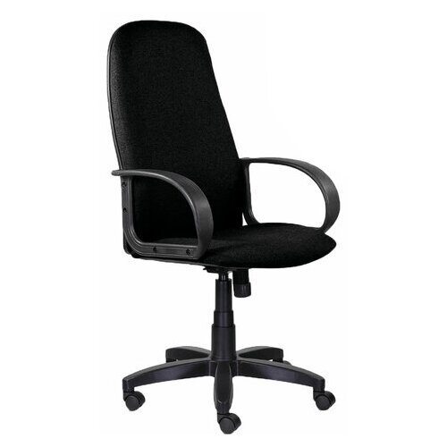 Компьютерное кресло Brabix Praktik EX-279 для руководителя, обивка: искусственная кожа/текстиль, цвет: чeрное