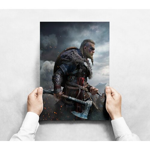 Плакат Assassin's Creed + 33х48 см без рамы