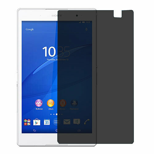 Sony Xperia Z3 Tablet Compact защитный экран пленка гидрогель конфиденциальность (силикон) Одна штука