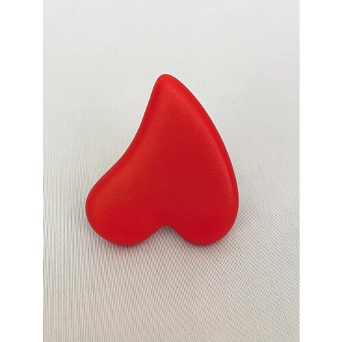 Кольцо Enzo Benzo сердце, муранское стекло, безразмерное, красный