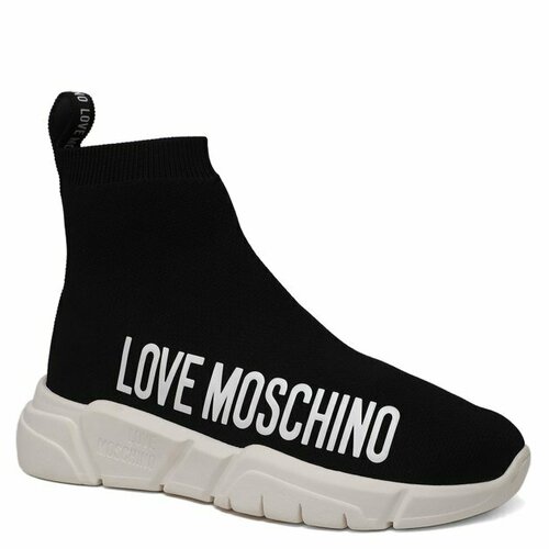 Кроссовки LOVE MOSCHINO, размер 37, черный