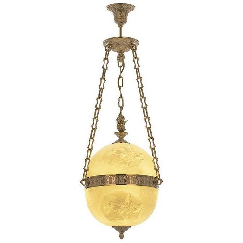 Потолочный светильник Bohemia Ivele Crystal 71000P/30 GW Pair FA3M, E14, 240 Вт, кол-во ламп: 6 шт., цвет: золотой