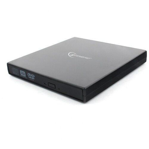 Оптический привод Gembird DVD-USB-02, BOX, черный