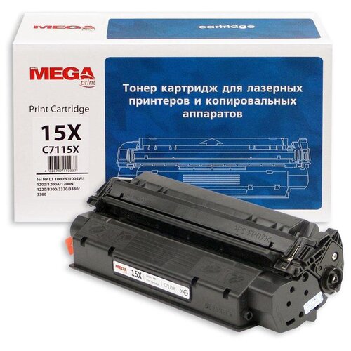 Картридж ProMega print 15X C7115X, 3500 стр, черный