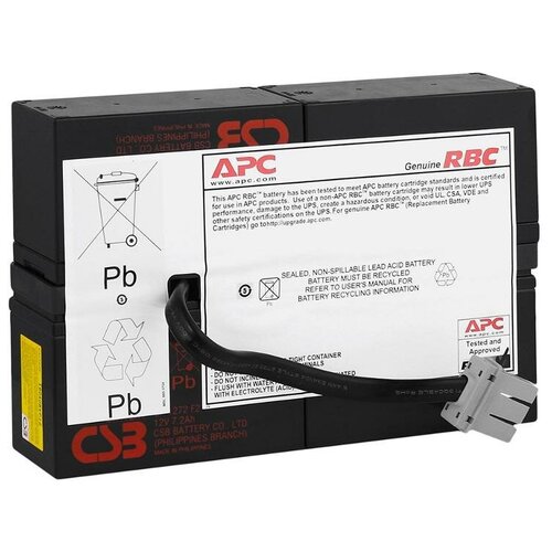 Аккумуляторная батарея APC by Schneider Electric RBC59 12В 7 А·ч