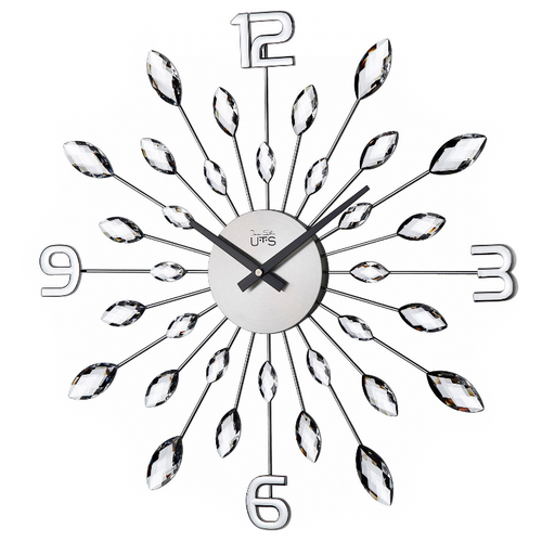 Часы настенные кварцевые Tomas Stern 8054/8055, серебристый