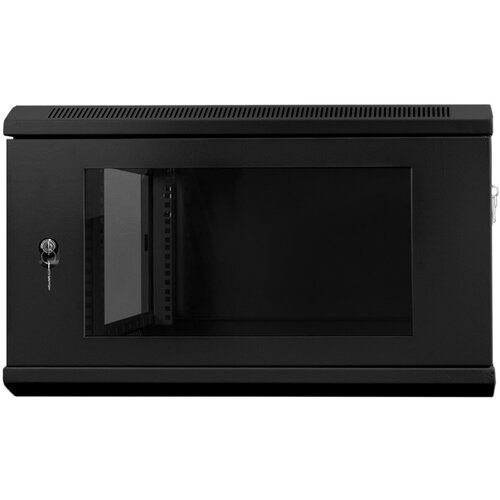 Телекоммуникационный шкаф настенный 19 дюймов 15U 600х600 черный: 19box-15U 60/60GB