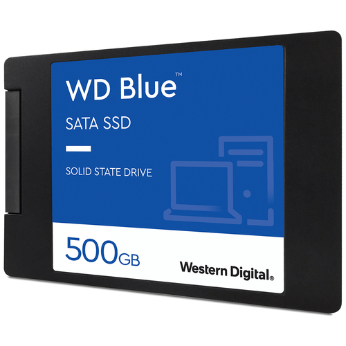 Твердотельный накопитель Western Digital WD Blue 500 ГБ SATA WDS500G2B0A
