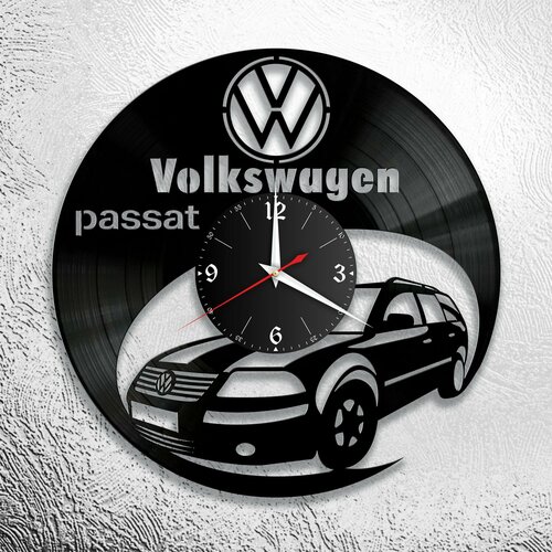 Настенные часы с изображением Volkswagen Passat, Фольксваген Пассат