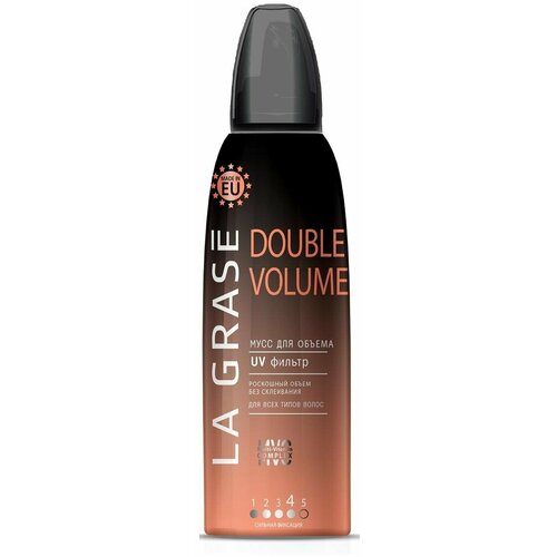 Мусс для волос La Grase Double Volume,150 мл
