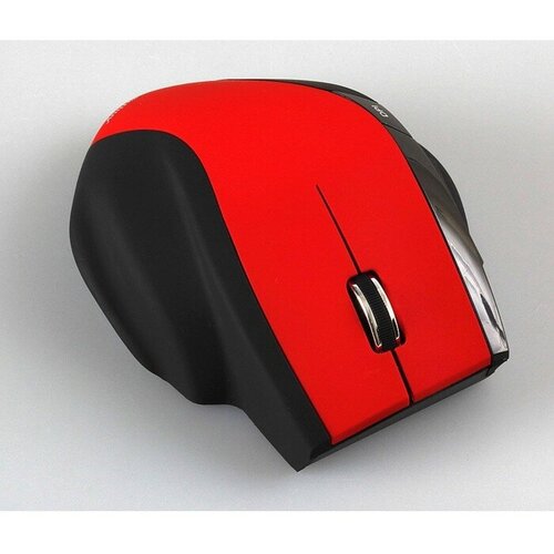 Мышь Smartbuy 613AG, беспроводная, оптическая, 2000 dpi, 2xAA , USB, красная