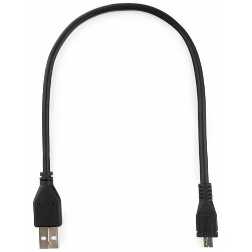 Набор из 3 штук Кабель USB 2.0 Pro Cablexpert CCP-mUSB2-AMBM-0.3M, AM/microBM 5P, 0.3 м, экран, черный