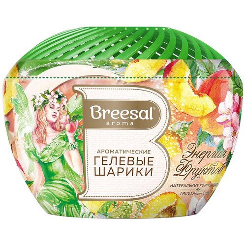 Breesal гелевые шарики Aroma Drops Энергия фруктов, 215 гр, 3 уп., , 
