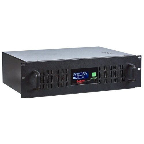 Exegate ИБП Exegate EP285776RUS ExeGate ServerRM UNL-1500. LCD. AVR. С13. RJ. USB.3U