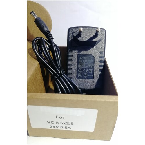 Зарядка адаптер питания для пылесоса VAX Blade 34V 0.6A TBT3V1B2 TBT3V1T2