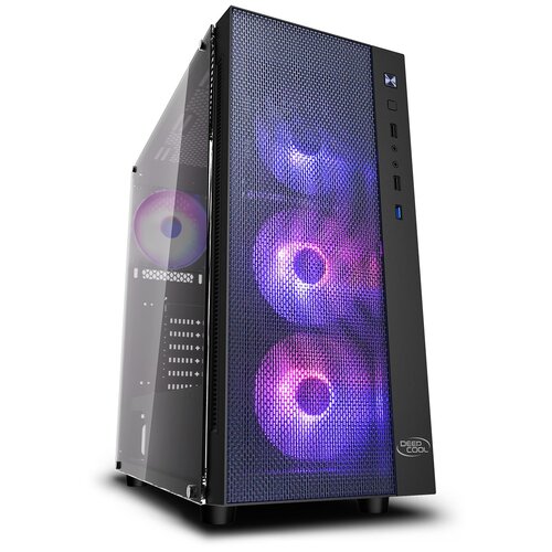 Компьютерный корпус Deepcool Matrexx 55 MESH ADD-RGB 4F черный