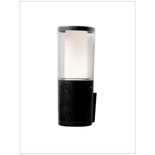 Светильник уличный архитектурный столбик FUMAGALLI CARLO WALL BLACK CLEAR GU10 LED 3,5W CCT SET