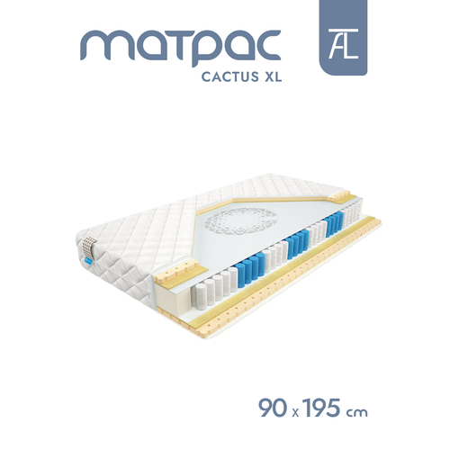 Матрас CACTUS XL BioCrystal Mr.Mattress, 90x195 см