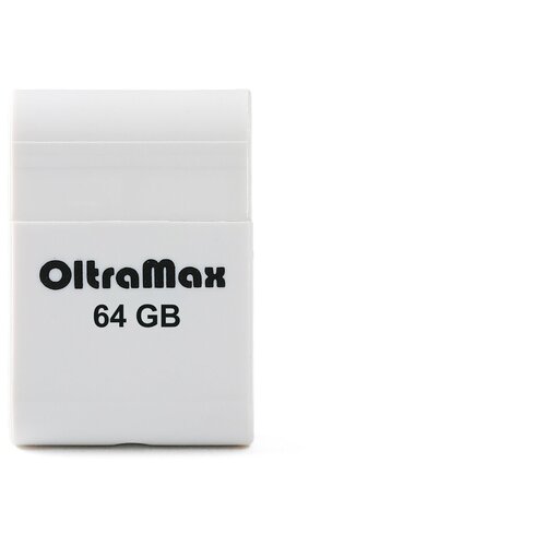 Флешка OltraMax 70 64 ГБ, 1 шт., white
