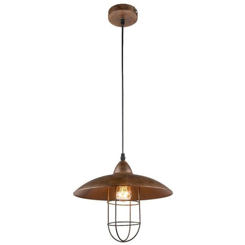 Светильник Globo Lighting Kova 15126, E27, 60 Вт, кол-во ламп: 1 шт., цвет: коричневый